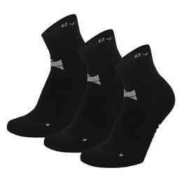 Damen ABS-Socken "Panther Yoga-Socks", XTREME SOCKSWEAR, Gr. 35, schwarz, Elasthan, Polyamid, unifarben, Socken, Antirutsch-Sohle