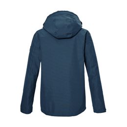 Killtec Jungen Funktionsjacke "KOS 140 BYS JCKT", blau, Gr. 152, Obermaterial: 100% Polyester;Futter: 100% Polyester, Jacken, Wasserdichte Jacke mit