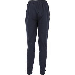 Endurance Jungen Sweathose "Glakrum", blau, Gr. 152, unifarben, 100% Polyester, Hosen, mit Baumwoll-Touch