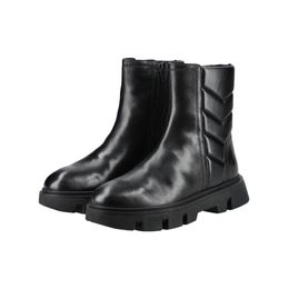 Geox Damen Stiefelette "Geox Stiefelette Leder/Synthetik", Gr. 40, schwarz, Leder, Synthetik, Schuhe