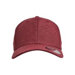 Flexfit Damen Flex Cap "Flexfit Unisex Flexfit Natural Melange"burgundy, Gr. S, unifarben, 98% Baumwolle, 2% Elasthan, Caps