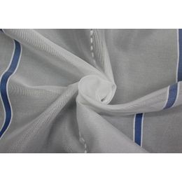 Vorhang WIRTH, B:600cm H:120cm, blau, Polyester, Wohnzimmer, Gardinen, "Betsy", Store