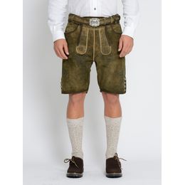 JCC Herren Trachtenhose "31023202", braun, Gr. 62, Obermaterial: 100% Ziegenvelours. Schnalle aus Metall, Hosen