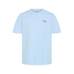 Blend Herren Rundhalsshirt "Rundhalsshirt BHVAGNER", blau, Gr. M, Obermaterial: 100% Baumwolle CO., Shirts