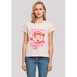 T-Shirt F4NT4STIC "Betty Boop Official Fan Club Member", Damen, Gr. L, pink, Obermaterial: 100% Baumwolle, oversize, Rundhals, ohne B&uuml;ndchen, Shirts T-Shirt, Premium Qualit&auml;t