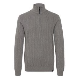INDICODE Herren Troyer "Troyer IDBanjamon", grau, Gr. XXL, Obermaterial: 100% Baumwolle CO., Pullover
