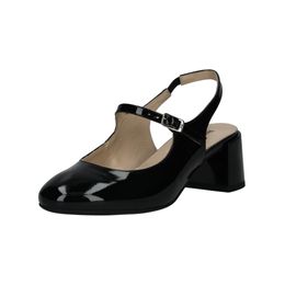 Nero Giardini Damen Slingpumps "Nero Giardini Pumps Leder", Gr. 41, schwarz, Leder, Schuhe