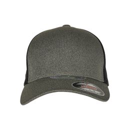 Flexfit Kinder Flex Cap "Flexfit Unisex Flexfit UNIPANEL CAP"olive, schwarz, Gr. L, unifarben, 95% Polyester, 5% Elasthan, Caps