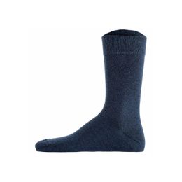 Hudson Herren Kurzsocken "Socken SIMPLY&sup3; 3-PACK 3er Pack", Gr. 39, blau, Obermaterial: 80% Baumwolle CO. 18% Polyamid PA. 2% Elasthan EL., Socken