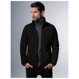 TRIGEMA Herren Fleecejacke "TRIGEMA Fleecejacke", schwarz, Gr. M, Fleece, 100% Polyester, Jacken