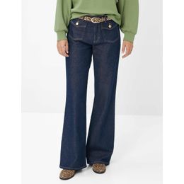 Brax Damen 5-Pocket-Jeans "Style MAINE", blau, Gr. 23, Denim/Jeans, 58% Baumwolle, 41% Lyocell, 1% Elasthan, Jeans