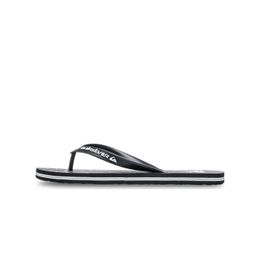 Quiksilver Herren Sandale "Molokai Art 25", Gr. 6, schwarz, Obermaterial: Synthetik / Laufsohle: Moosgummi., Schuhe