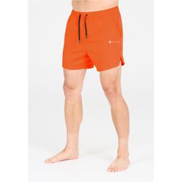 Virtus Herren Badeshorts "Smither", orange, Gr. XXL, unifarben, Polyester, Badehosen, mit 4-Wege-Stretch