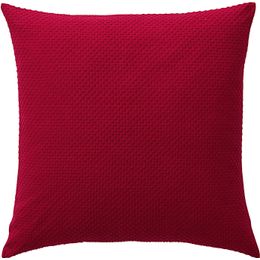 Kissenh&uuml;lle, B:40cm L:40cm, rot, PEREIRA DA CHUNA, Baumwolle, 100% Baumwolle, Kissenbez&uuml;ge