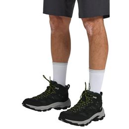Jack Wolfskin Herren Wanderstiefel "VOJO TOUR TEXAPORE MID M", Gr. 7, schwarz, Oberstoff: Synthetik ; ;Obermaterial 2: Textile; Futter: Texapore