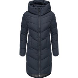 Ragwear Damen Steppmantel "Natalin YOUMODO", blau, Gr. XXL, Obermaterial: 100% Polyester. Innenfutter: 100% Polyester. Wattierung: 100% Polyester,