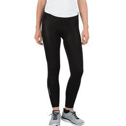 TRIGEMA Damen Funktionshose "TRIGEMA Lange Radlerhose", schwarz, Gr. L, 85% Polyester (Bioactive), 15% Elasthan, Hosen