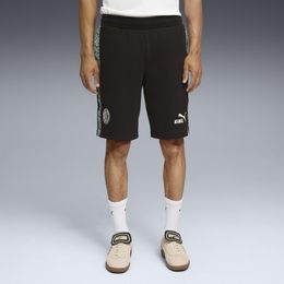 Puma Sporthose "AC Milan KING Sweat-Shorts Herren", schwarz, Gr. L, unifarben, Obermaterial: 32% Polyester, 68% Baumwolle. Taschenfutter: 100%
