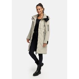 Marikoo Damen Winterjacke "Anoukaa", grau, Gr. XXL, Obermaterial: 100% Polyester; Futter: 100% Polyester; Wattierung: 100% Polyester; Ärmelfutter: