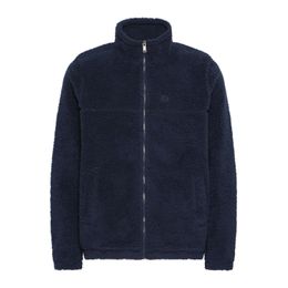 Blend Herren Fellimitatjacke "Fellimitatjacke BHMTOTEM", blau, Basic, Gr. L, Obermaterial: 100% Polyester PES., Jacken