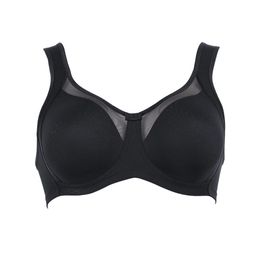 Anita Damen Entlastungs-BH "Komfort BH Clara", Gr. 85, schwarz, Stoff, Obermaterial: 80% Polyamid PA. 20% Elasthan EL., BHs