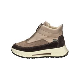 Ara Damen Stiefelette "Ara Stiefelette Lederimitat/Textil", Gr. 37,5braun, beige, Lederimitat, Textil, Schuhe
