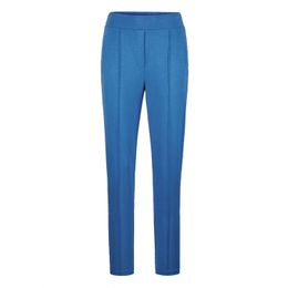 GOLDNER Damen Schlupfhose "Damen-Schlupfhose SARA mit Stretchkomfort", blau, Gr. 46, Obermaterial: 50% Polyamid PA. 45% Viskose CV. 5% Elasthan EL.,