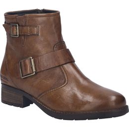Josef Seibel Damen Stiefelette "Kate 21, cognac", Gr. 40, braun, Obermaterial: 100% Rindsleder Leather cow., Schuhe