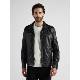 JCC Herren Lederjacke "51195", schwarz, Gr. 58, Oberstoff: 100% Lammleder. Futter: 100% Polyester, Jacken