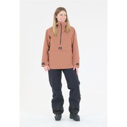 SLOPE Damen Skijacke "Ruki", braun, Gr. XS, unifarben, 100% Polyester, Jacken, mit einer Wassers&auml;ule von 15.000 mm