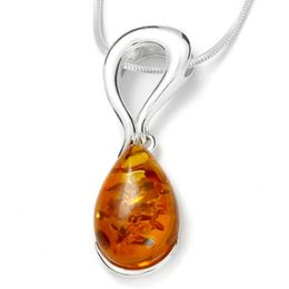 OSTSEE-SCHMUCK Damen Kette mit Anh&auml;nger "OSTSEE-SCHMUCK Kette mit Anh&auml;nger Milly Kette mit Anh&auml;nger Milly", 42cm, Silber 925 (Sterlingsilber), L: 42,
