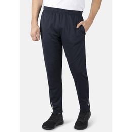 Herren Sporthose "Poly/BW Jogginghose Sportspant", blau, Gr. XXL, HERO by John Medoox, Stoff, 55% Polyester, 45% Baumwolle, Hosen, Tapered Fit Casual