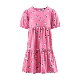 happy girls M&auml;dchen Sommerkleid "M&auml;dchenkleid", rosa, Gr. 152, Stoff, 100% Baumwolle, Kleider