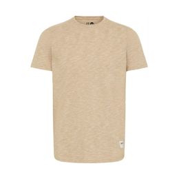 !Solid SOLID Herren Rundhalsshirt "Rundhalsshirt SDFigos", beige, Gr. L, Obermaterial: 100% Baumwolle CO., Shirts