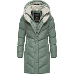 Ragwear Damen Steppmantel "Natalka Cosy", grau, Gr. 6XL, Au&szlig;enmaterial: 100% Polyester. Innenfutter: 100% Polyester. Wattierung: 100% Polyester,