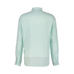 Lerros Herren Langarmhemd "Lerros L&auml;ssiges Herren Leinenhemd, Langarm", blau, Gr. XXL, 100% Leinen, Hemden