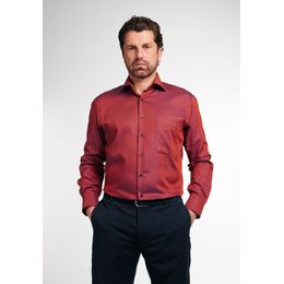 Eterna Herren Langarmhemd "COMFORT FIT"dunkelrot, Gr. 43, 100% cotton, Hemden, NON IRON (b&uuml;gelfrei)