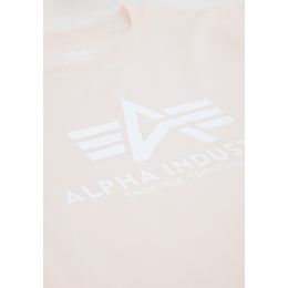 M&auml;dchen T-Shirt "Basic T-Shirt BL K", wei&szlig;, Gr. 16, Alpha Industries, Obermaterial: 100% Baumwolle, Shirts
