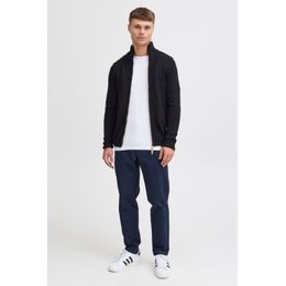 !Solid SOLID Herren Strickjacke "Strickjacke SDPoul", schwarz, Gr. L, Obermaterial: 50% Baumwolle CO. 50% Polyacryl PAN., Strickjacken