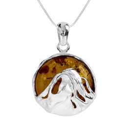 OSTSEE-SCHMUCK Damen Kette mit Anh&auml;nger "OSTSEE-SCHMUCK Kette mit Anh&auml;nger Anngret", 60cm, Silber 925 (Sterlingsilber), L: 42, silber, Silber 925