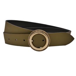 AnnaMatoni Damen Lederg&uuml;rtel "AnnaMatoni Lederg&uuml;rtel Glim Lederg&uuml;rtel Glim", gr&uuml;n, Gr. 125, 100% Leder, G&uuml;rtel