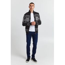 !Solid SOLID Herren Strickjacke "Strickjacke SDNoran", schwarz, Gr. L, Obermaterial: 100% Polyacryl PAN., Strickjacken