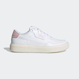 Damen Sneaker "PARK ST 2.0", adidas Sportswear, Gr. 38,5cloud wei&szlig;, ftwr wei&szlig;, bliss pink, Synthetik, Schuhe