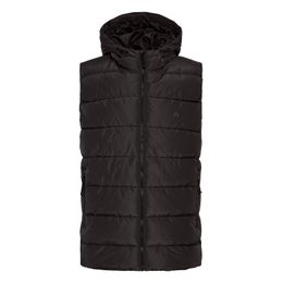 North Bend Herren Steppweste "Steppweste NBAmato M", schwarz, Gr. S, Obermaterial: 100% Polyester PES., Westen