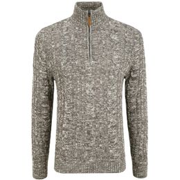 Blend Herren Troyer "Troyer BHZotem", grau, Gr. XXL, Obermaterial: 100% Polyacryl PAN., Pullover