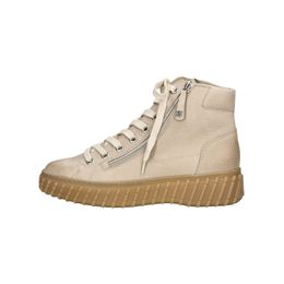 Paul Green Damen Ankleboots "Paul Green Stiefelette Nubukleder", Gr. 38, beige, Nubukleder, Schuhe