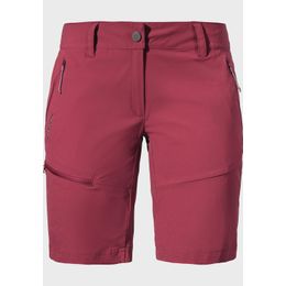 SCHÖFFEL Damen Shorts "Shorts Toblach2", rot, Gr. 46, Oberstoff: 89% Nylon, 11% Elasthan, Hosen