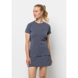 Jack Wolfskin Damen T-Shirt "PRELIGHT PRO T W"dolphin, Gr. S, 1. OBERSTOFF 100% POLYESTER 2. OBERSTOFF 85% POLYAMID, 15% ELASTHAN, Shirts