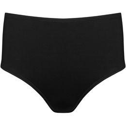Damen Highwaist-Bikini-Hose "Bikini Shaper", schwarz, Gr. M, MAGIC BODYFASHION, unifarben, Obermaterial: 80% Polyamid, 20% Elasthan, Badehosen, mit