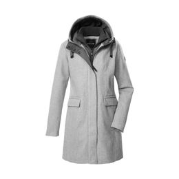 G.I.G.A. by Killtec Damen Parka "GW 19 WMN PRK", grau, Gr. 42, G.I.G.A. DX BY KILLTEC, Oberseite: 100% Polyester.R&uuml;ckseite: 100% Polyester.Futter: 100% Polyester.Futter